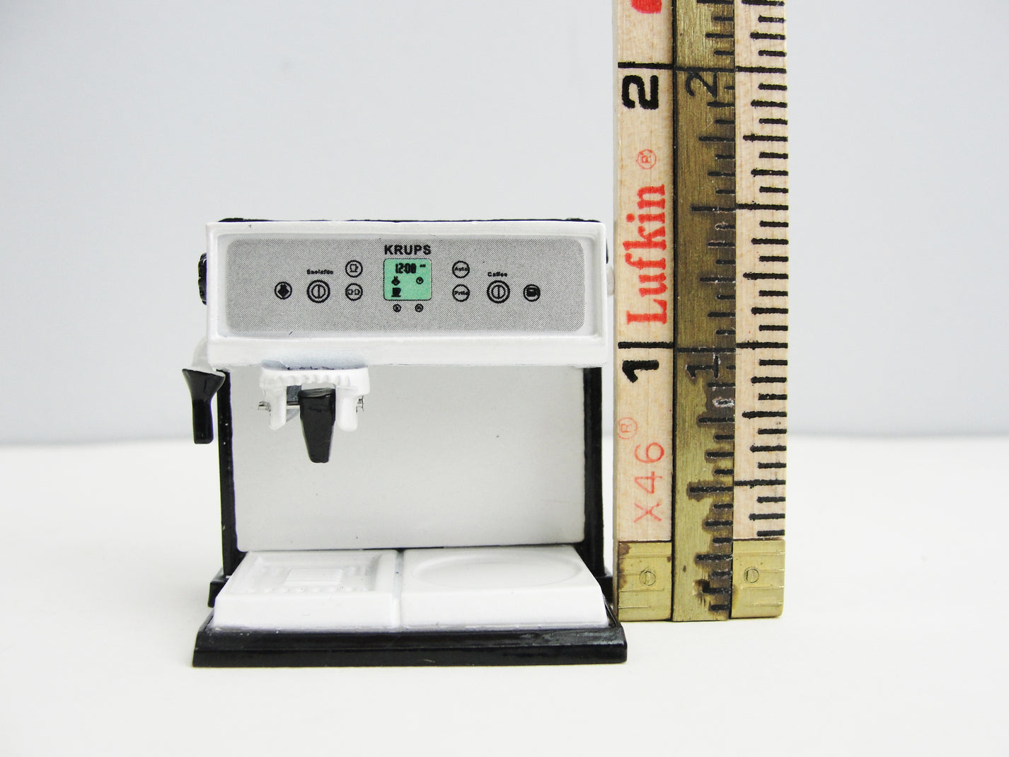 Dollhouse miniature Espresso machine choose with or without carafe and ...