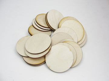 Wooden Discs, circles, and domed discs – Craft Supply House